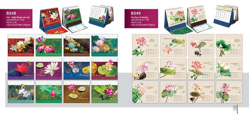 Địa chỉ in lịch tết 2020 ở TPHCM - VINANETCO VIỆT NAM
